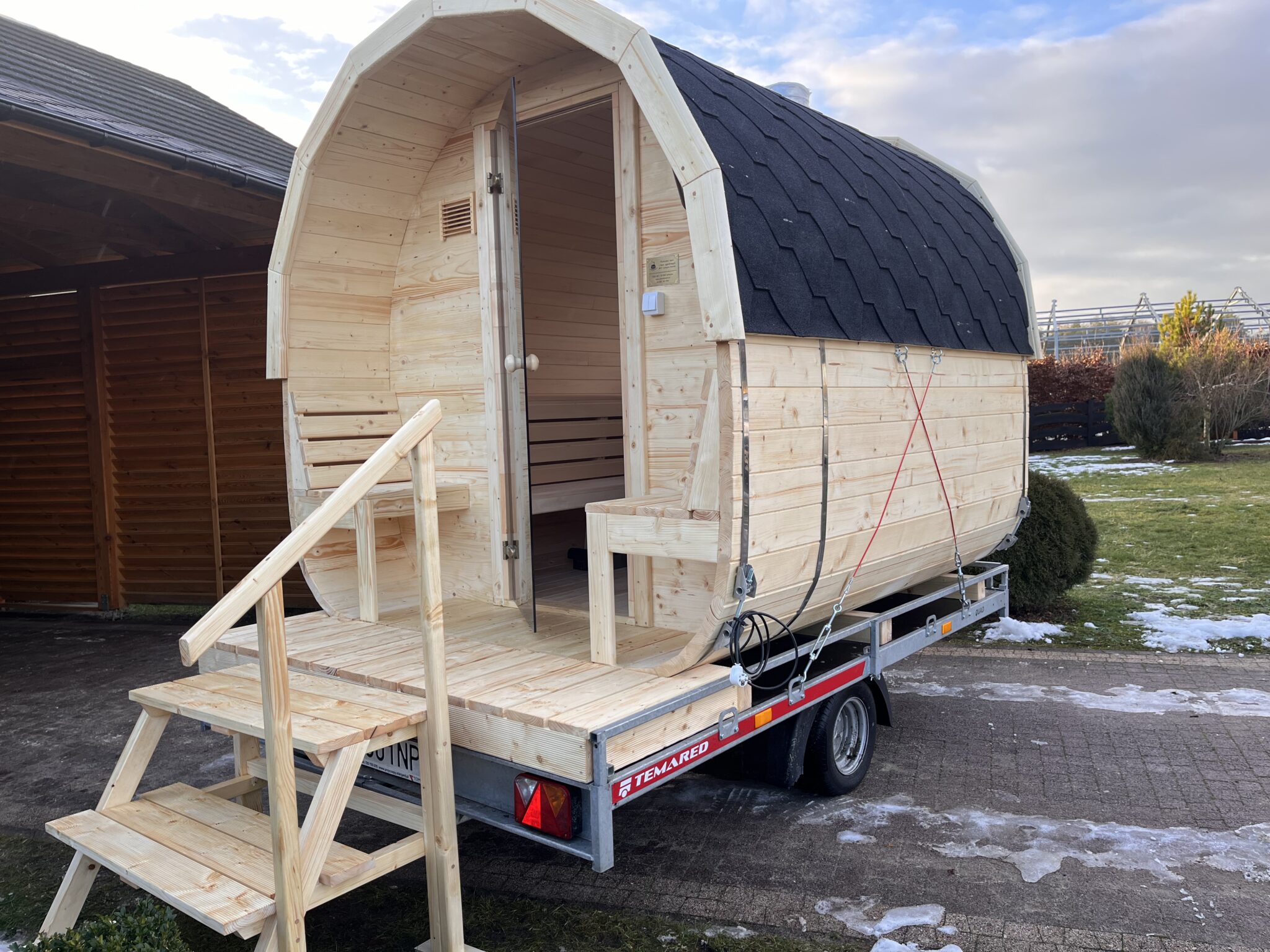 Sauna mobilna - Bezpośredni producent saun i balii kąpielowych – Sauna ...